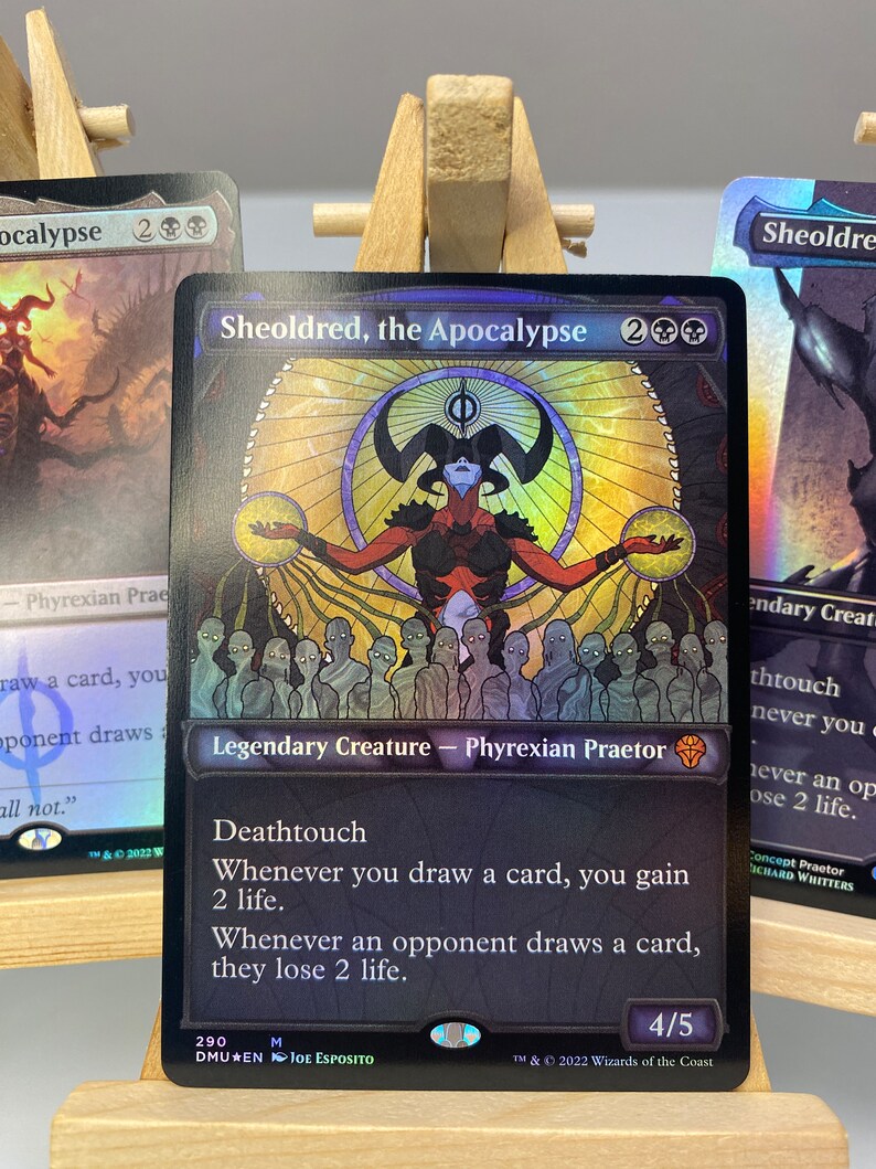 Sheoldred, the Apocalypse Dominaria United MTG Proxy Card - Etsy