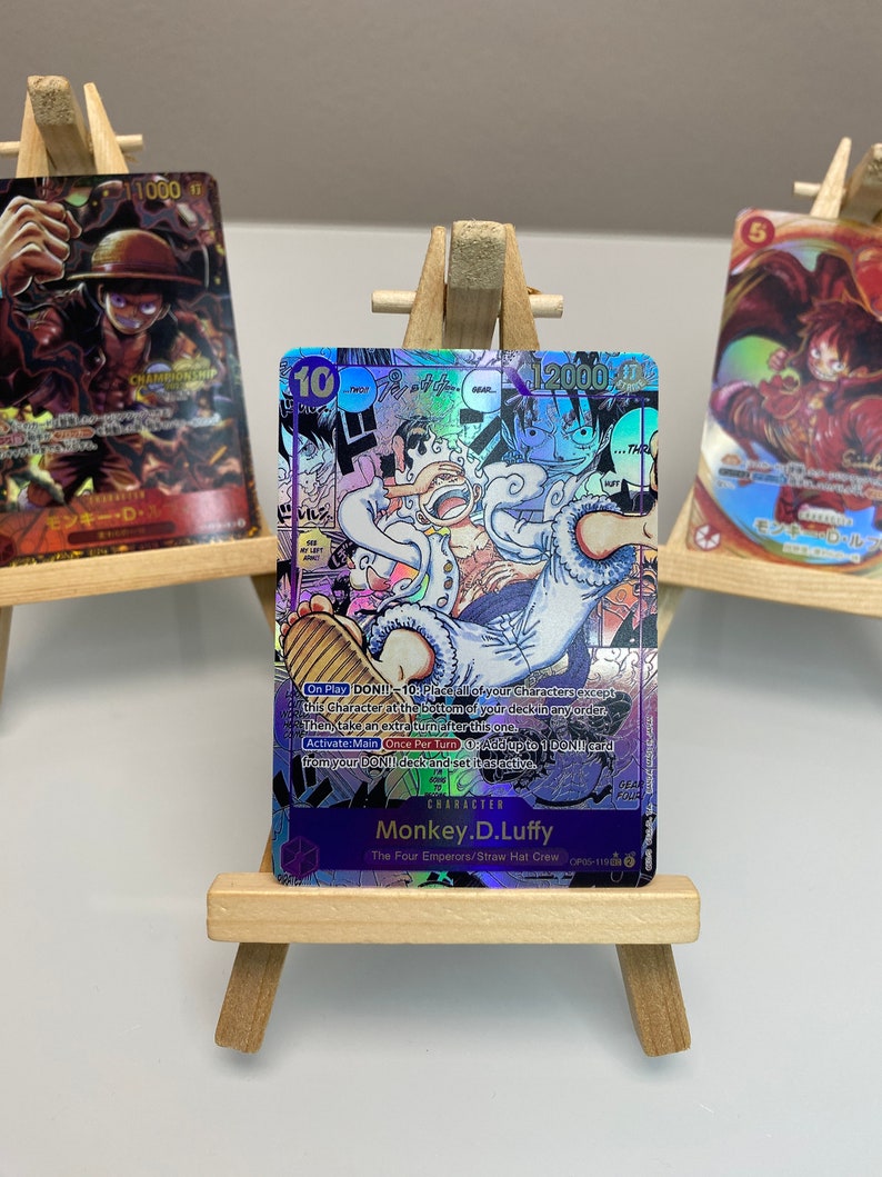 Monkey D Luffy Gear 5 Awakening of the New Era OP Proxy Card - Etsy