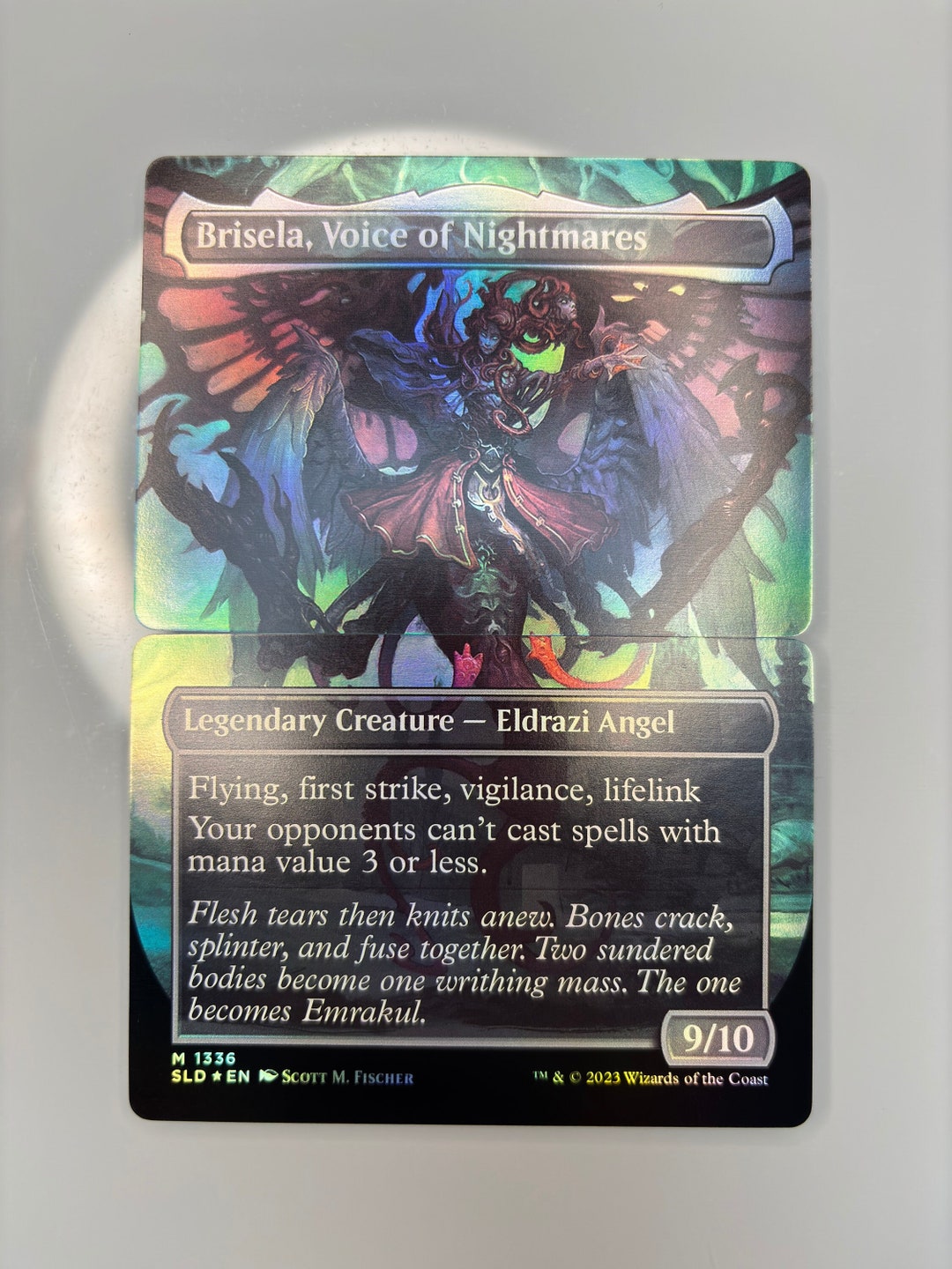 Brisela, Voice of Nightmares - Secret Lair Drop - MTG Proxy Card - Etsy