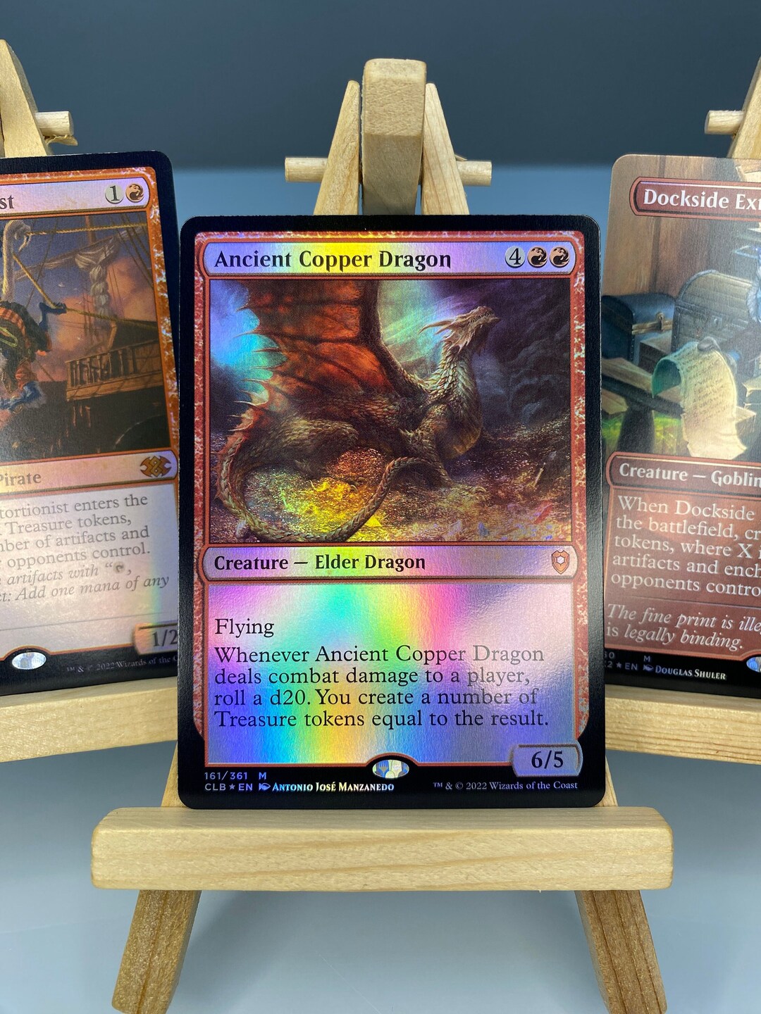 Ancient Copper Dragon - Battle for Baldur's Gate - MTG Proxy Card - Etsy