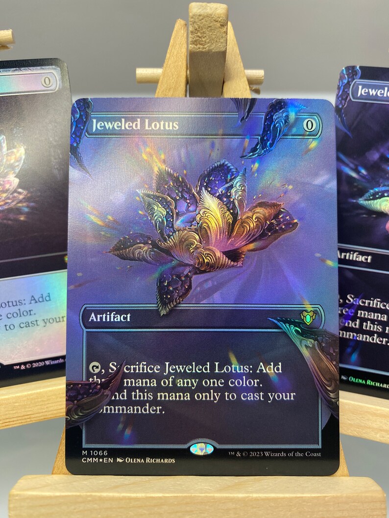 Jeweled Lotus 1066 Commander Masters MTG Proxy Card - Etsy