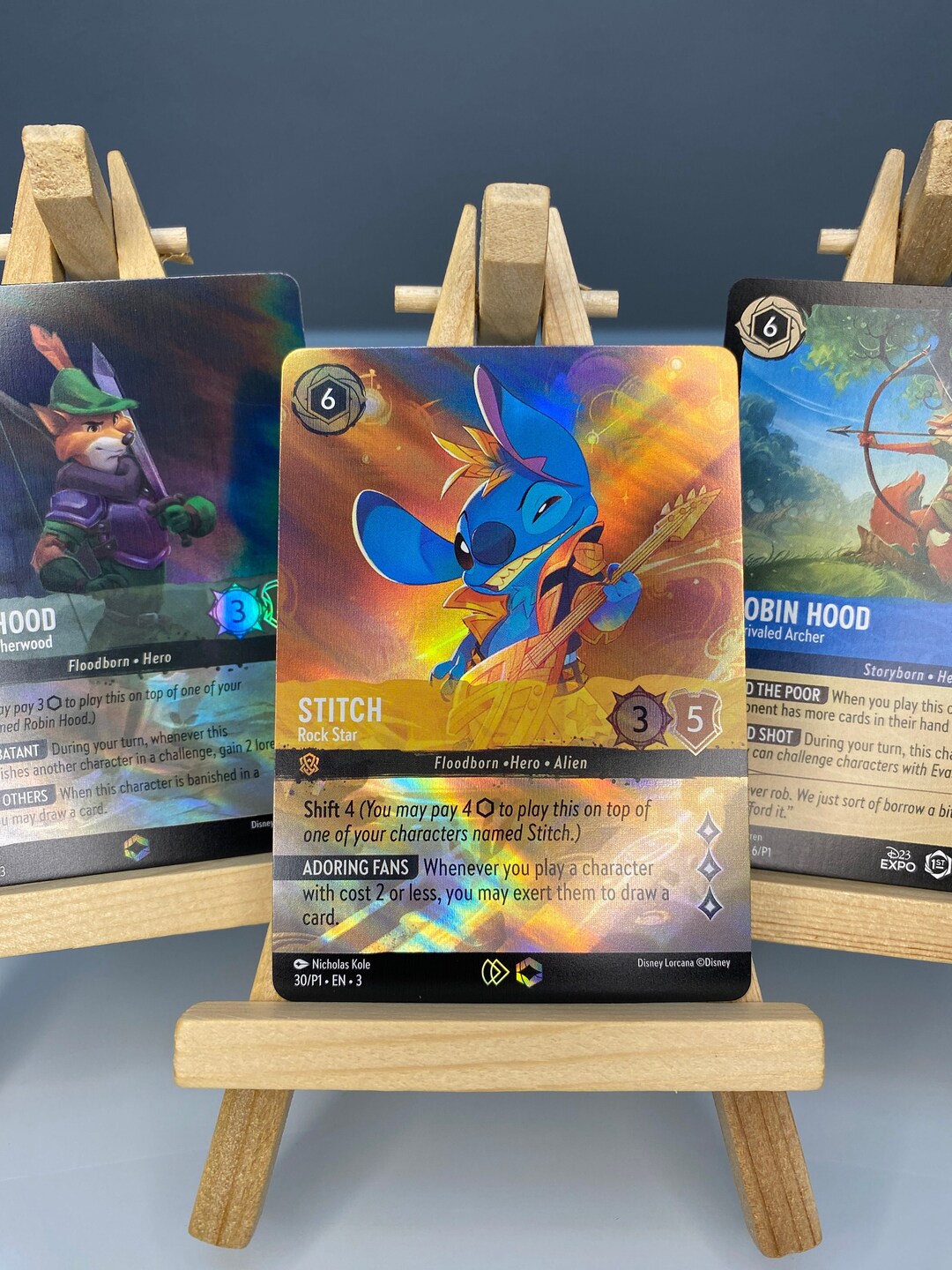 Stitch Rockstar Tournament Promo Version Lorcana Proxy Card - Etsy