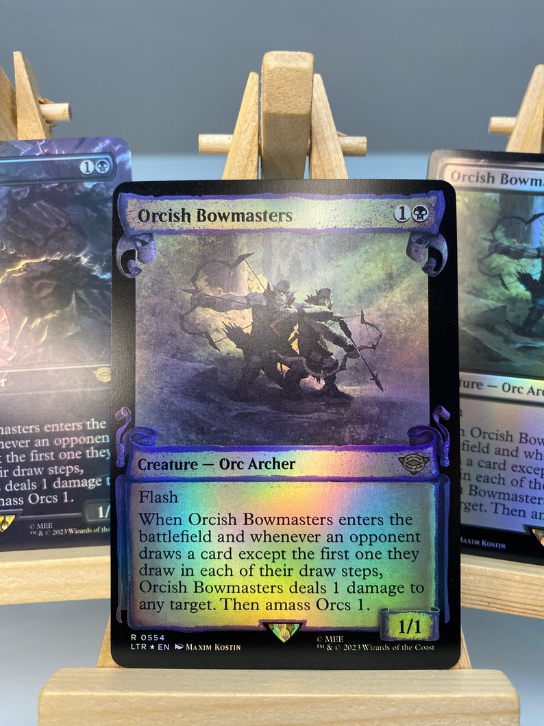 Orcish Bowmaster 554 Tales of Middle Earth LOTR / MTG Proxy Card - Etsy
