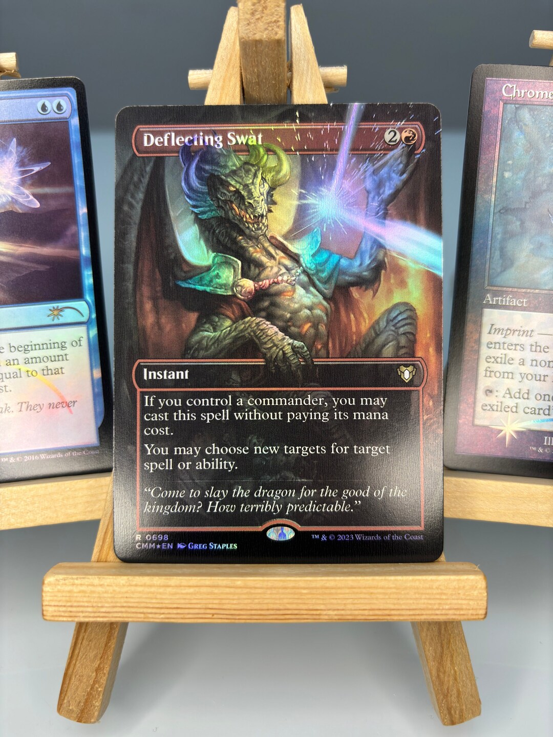 Deflecting Swat - Commander Masters: Extras - MTG Proxy Card - Etsy