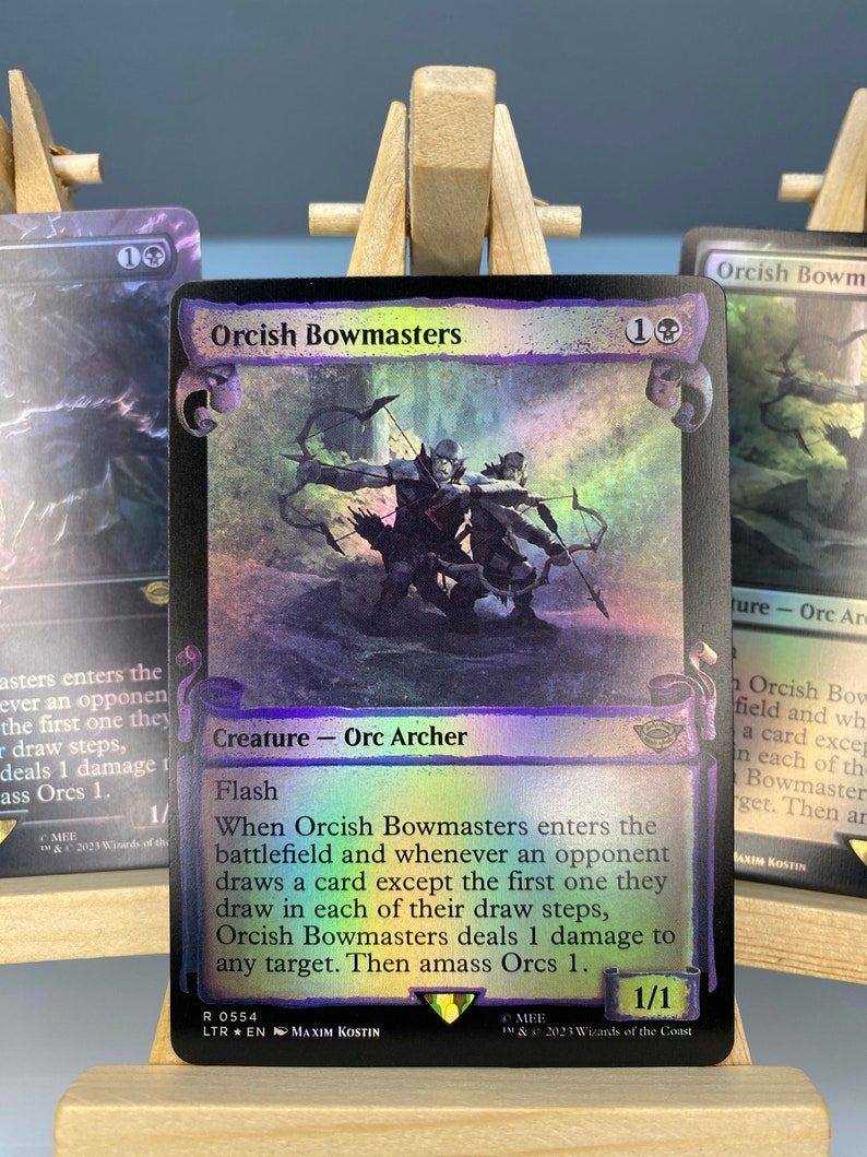 Orcish Bowmaster 554 Tales of Middle Earth LOTR / MTG Proxy Card - Etsy