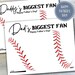 Father's Day Baseball Hand Print Craft, Happy Fathers Day, Fathers Day ...