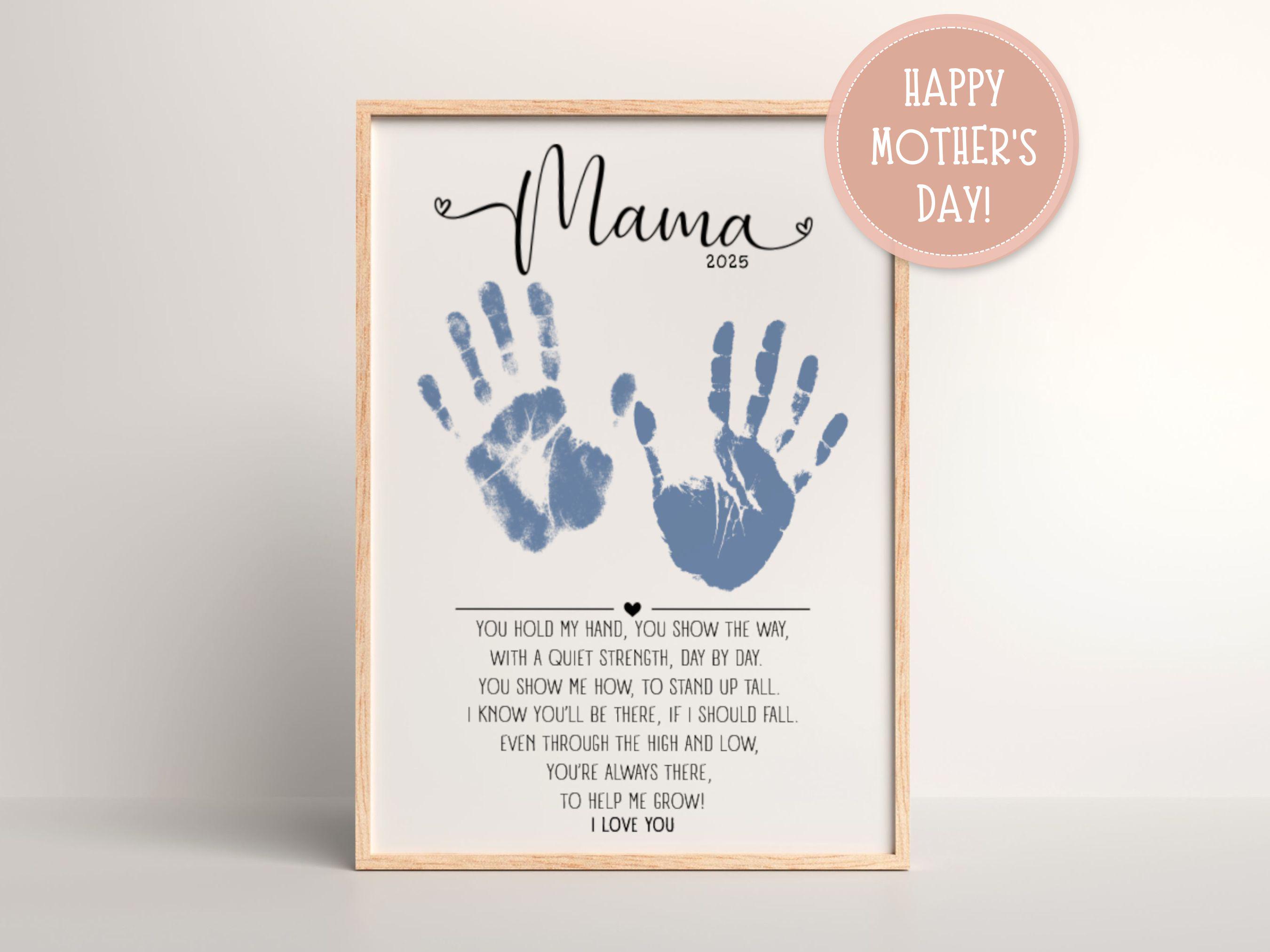 Mother's Day Handprint Craft, Mothers Day Poem, Mothers Day Hand Print ...