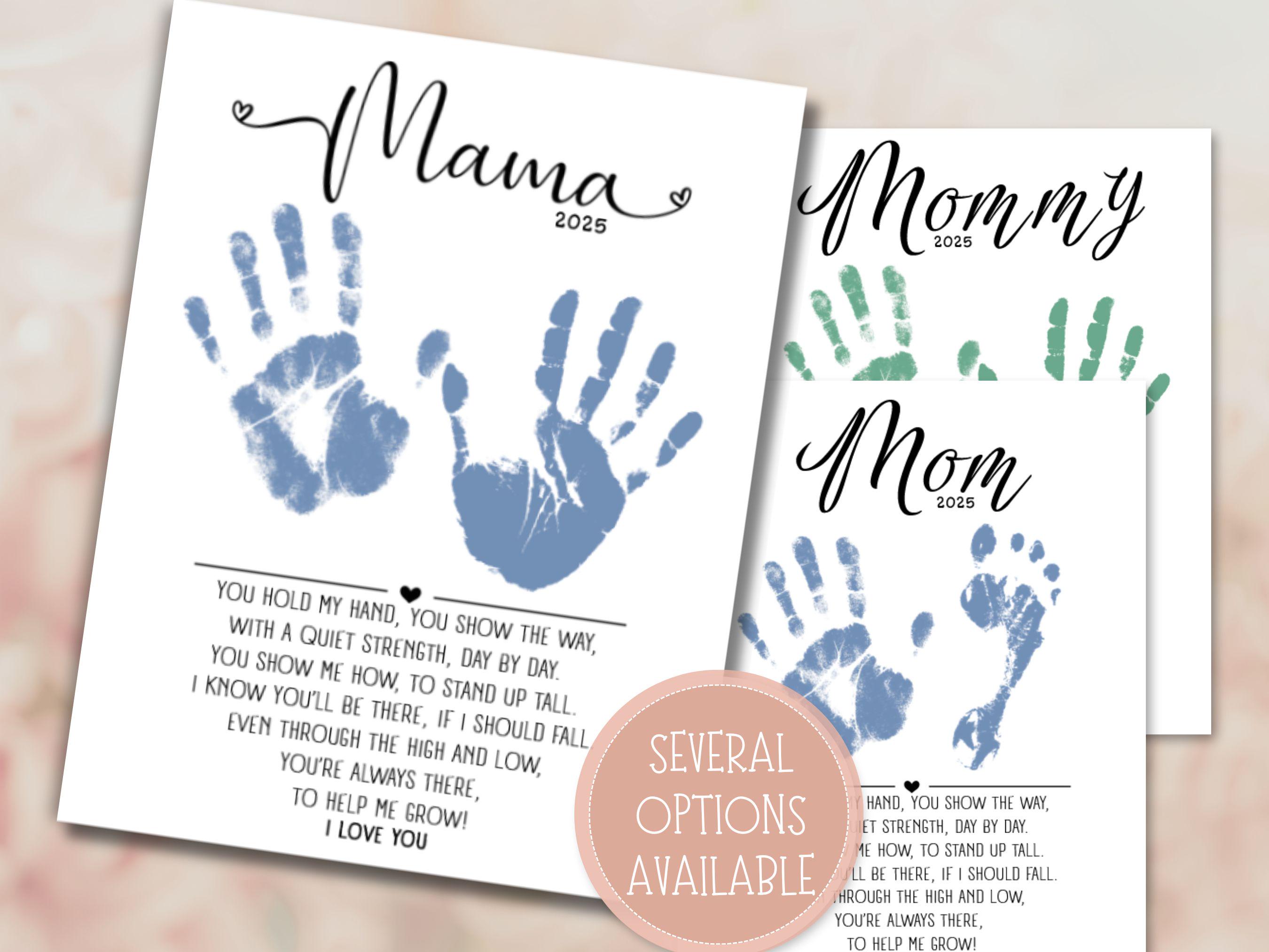 Mother's Day Handprint Craft, Mothers Day Poem, Mothers Day Hand Print ...