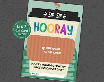 Administrative Professionals Day Tags, Printable Admin Day Thank You ...