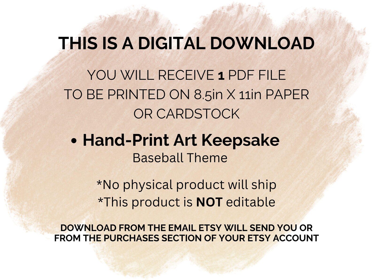 Father's Day Baseball Hand Print Craft, Happy Fathers Day, Fathers Day ...