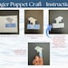 Sea Animal Paper Finger Puppets, Printable Activity for Kids, 3D Turtle ...