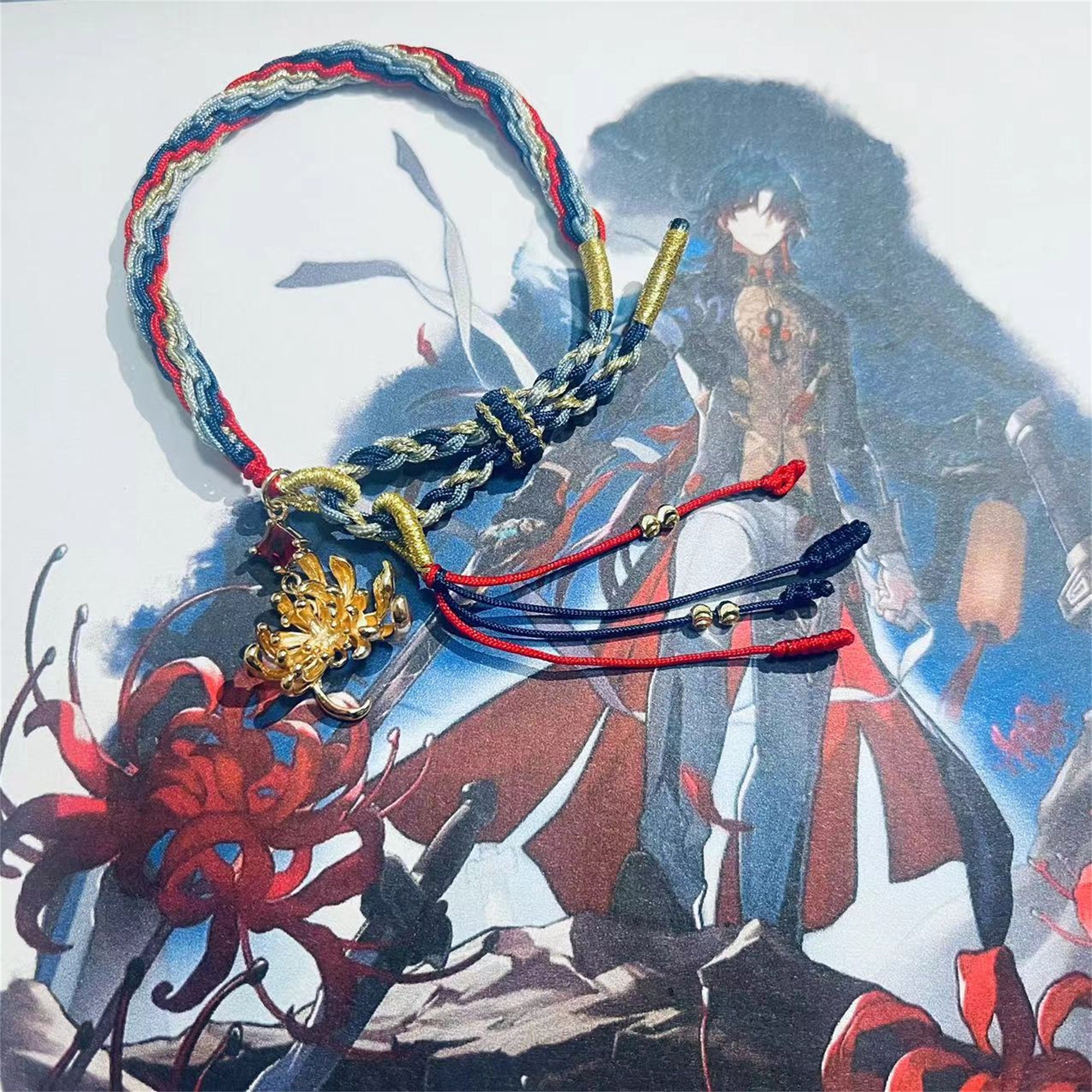 Honkai Star Rail/genshin Bracelet Hand-woven Bracelet Blade Ruan Mei ...