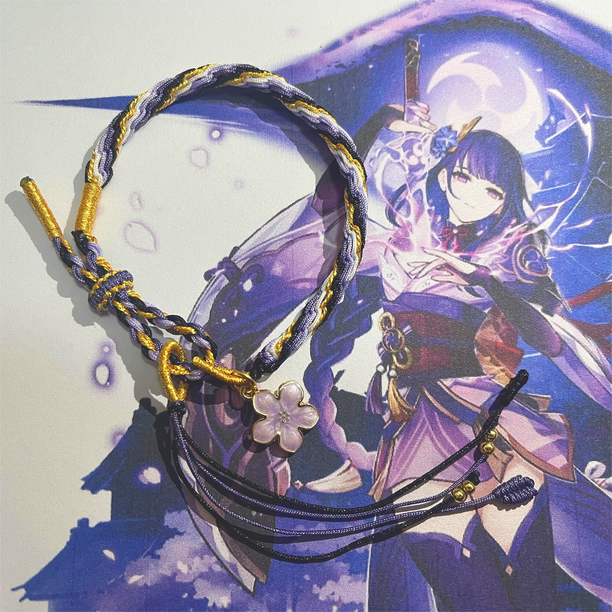 Honkai Star Rail/genshin Bracelet Hand-woven Bracelet Blade Ruan Mei ...