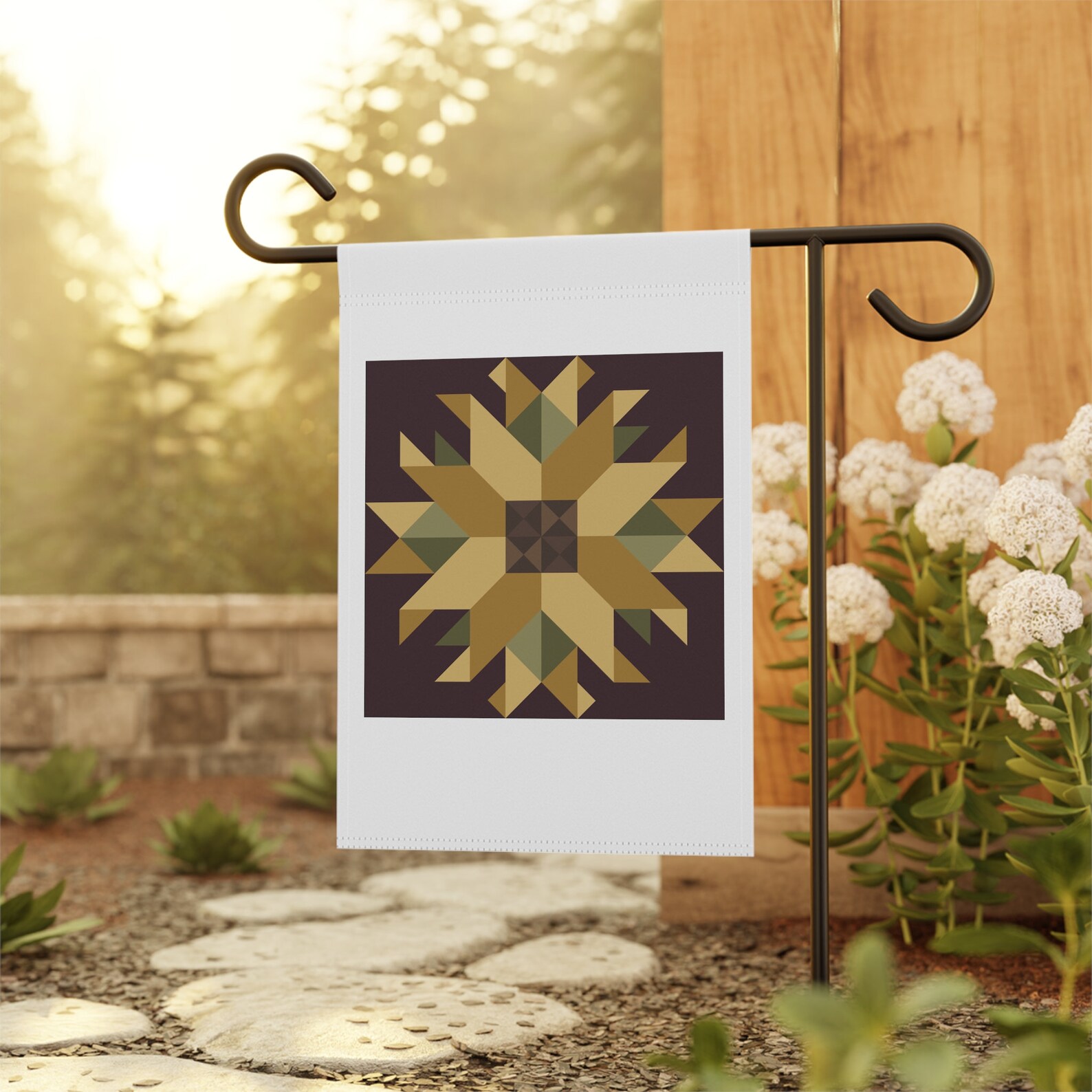 Sunflower Flag, Fall Flag, Autumn Flag, Barn Quilt Design, Fall Decor ...