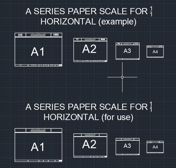 Editable Architectural Title Block Template | Autocad DWG & PDF | A1 A2 ...