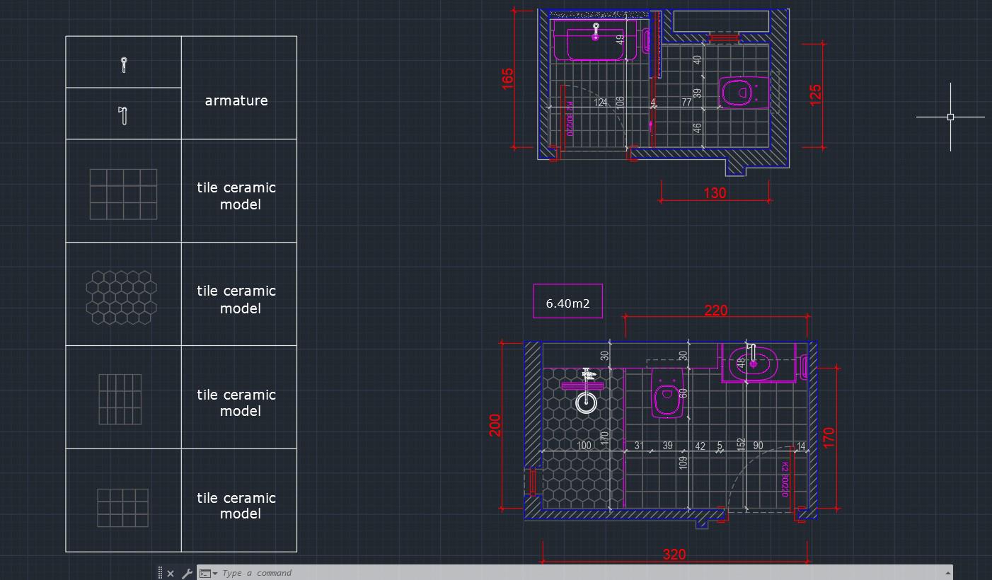 Printable Bathroom Floor Plans | Architectural Design Blueprint ...