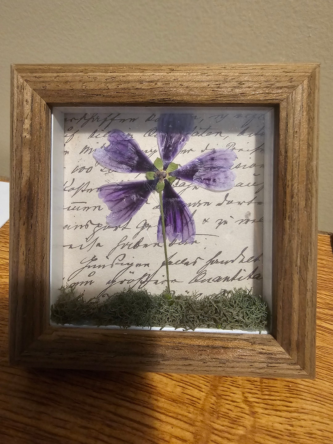 Vintage Flower Frame, Vintage Book Page Floral Art, Botanical Art ...