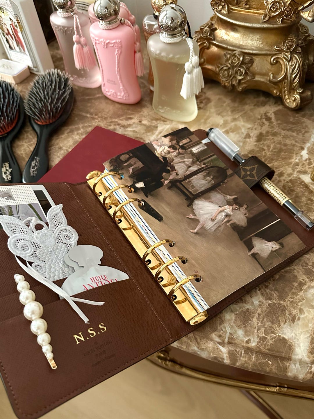 Ballerina Planner Dashboard, Made From a Giclée Fine Art Print of the ...