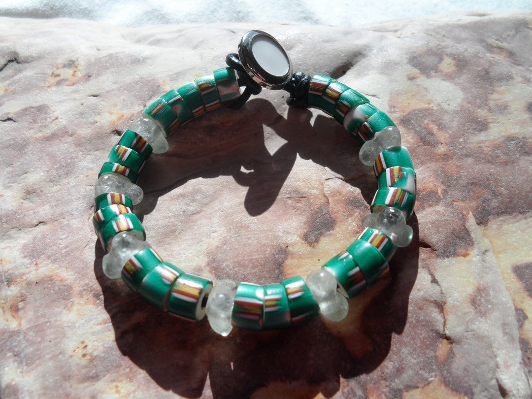 Vintage Trade Bead Glass Venetian and Recycled African Glass Beaded ...