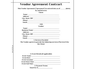 Editable & Printable Cash Receipt Contract - Customizable Template for ...