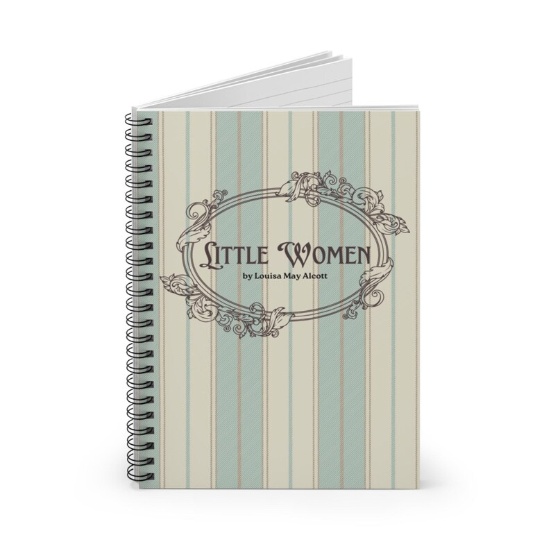 Vintage "little Women" Spiral Notebook: Literary Gift - Etsy