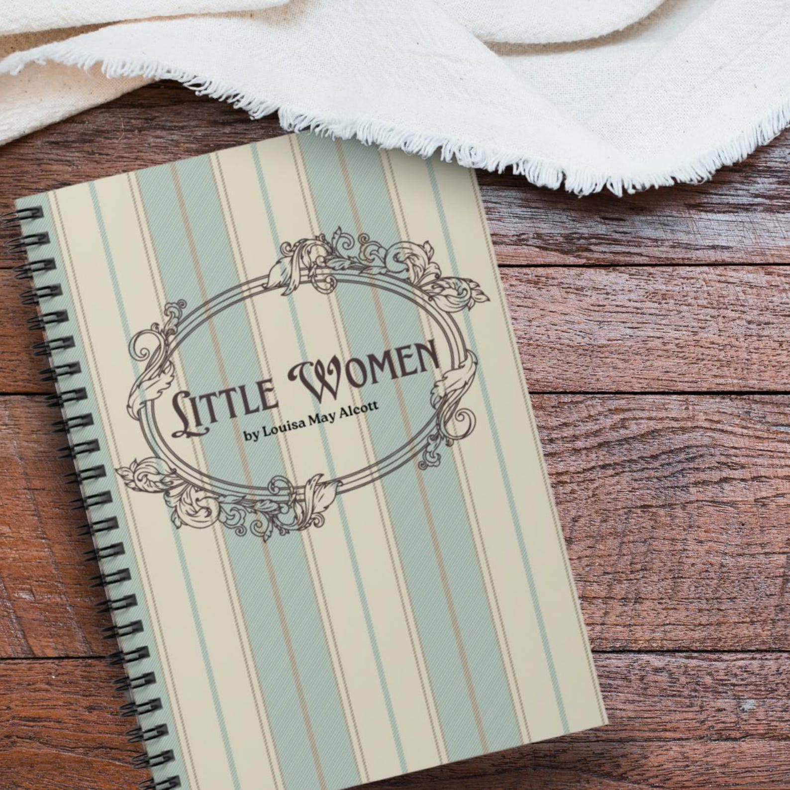 Vintage "little Women" Spiral Notebook: Literary Gift - Etsy