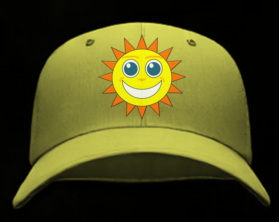 Happy Sun Logo PNG / SVG Cartoon Logo Smiling Face Sun Transparent ...