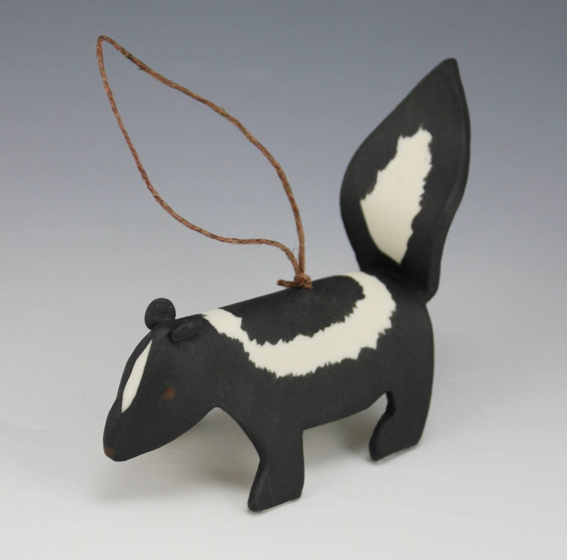 Skunk Ornament - Etsy