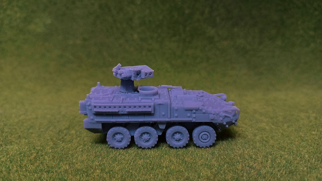 M1134 Anti-tank Guided Missile Vehicle Stryker ATGMV 15mm 1/100 Scale ...