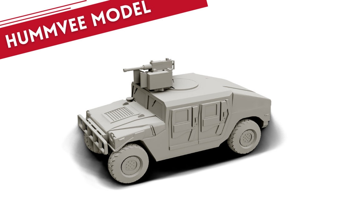 HMMWV Humvee M998 15mm 1/100 Scale Model - Etsy