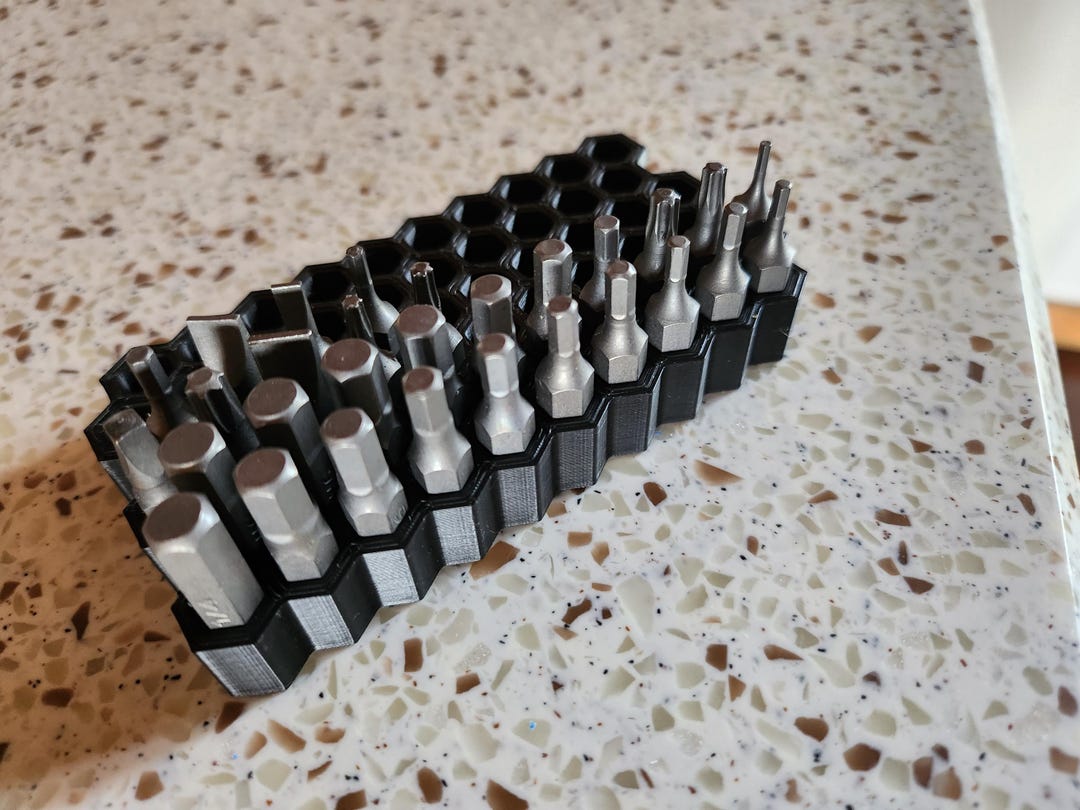 Drill Bit Storage Box - Etsy
