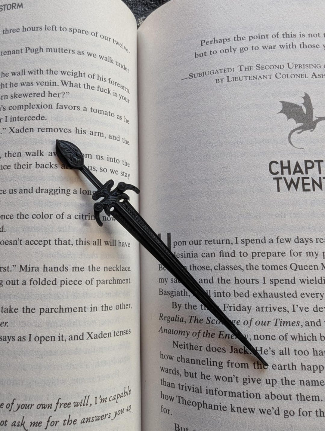 Sword Book Marker - Etsy