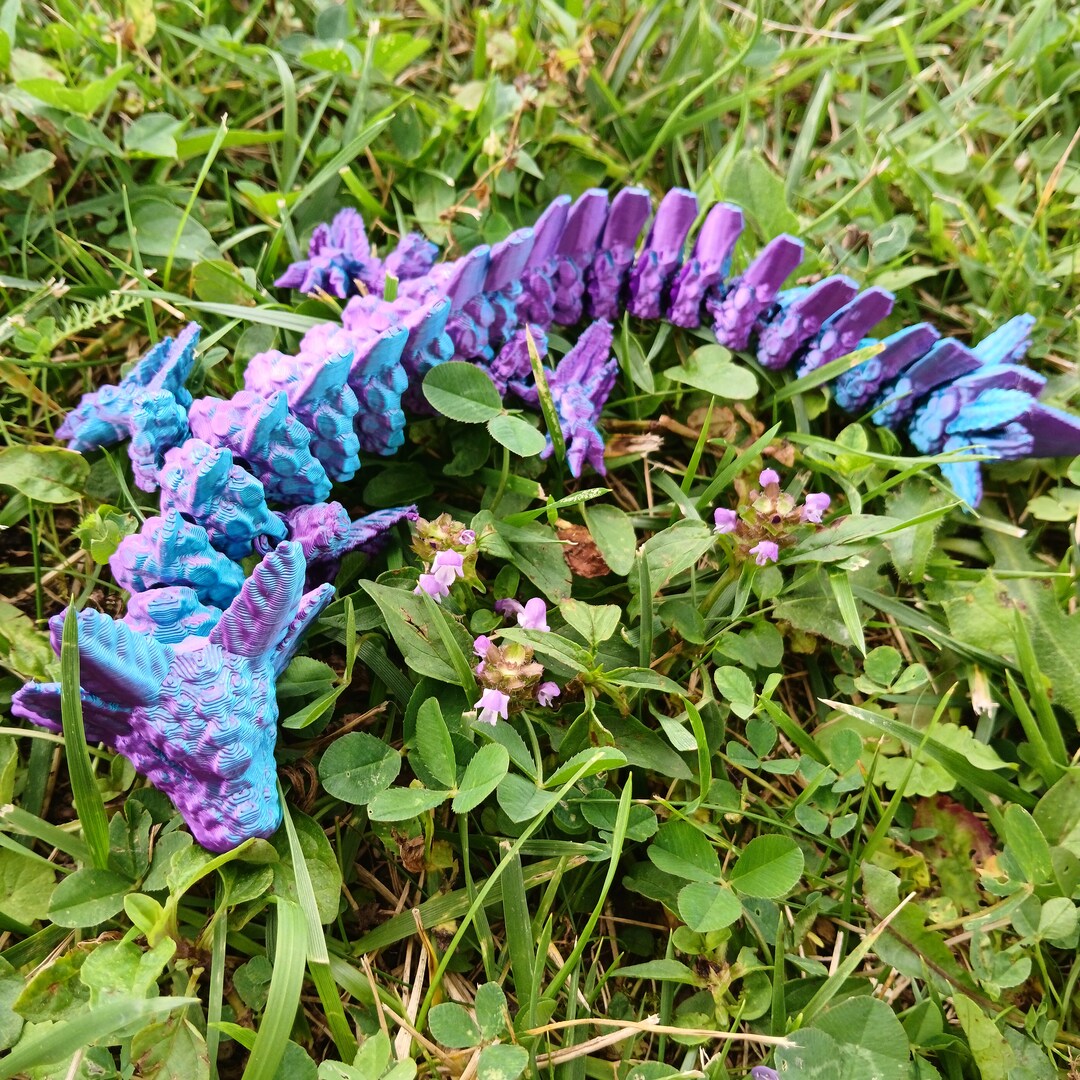 Articulated Axolotl Dragon - Etsy