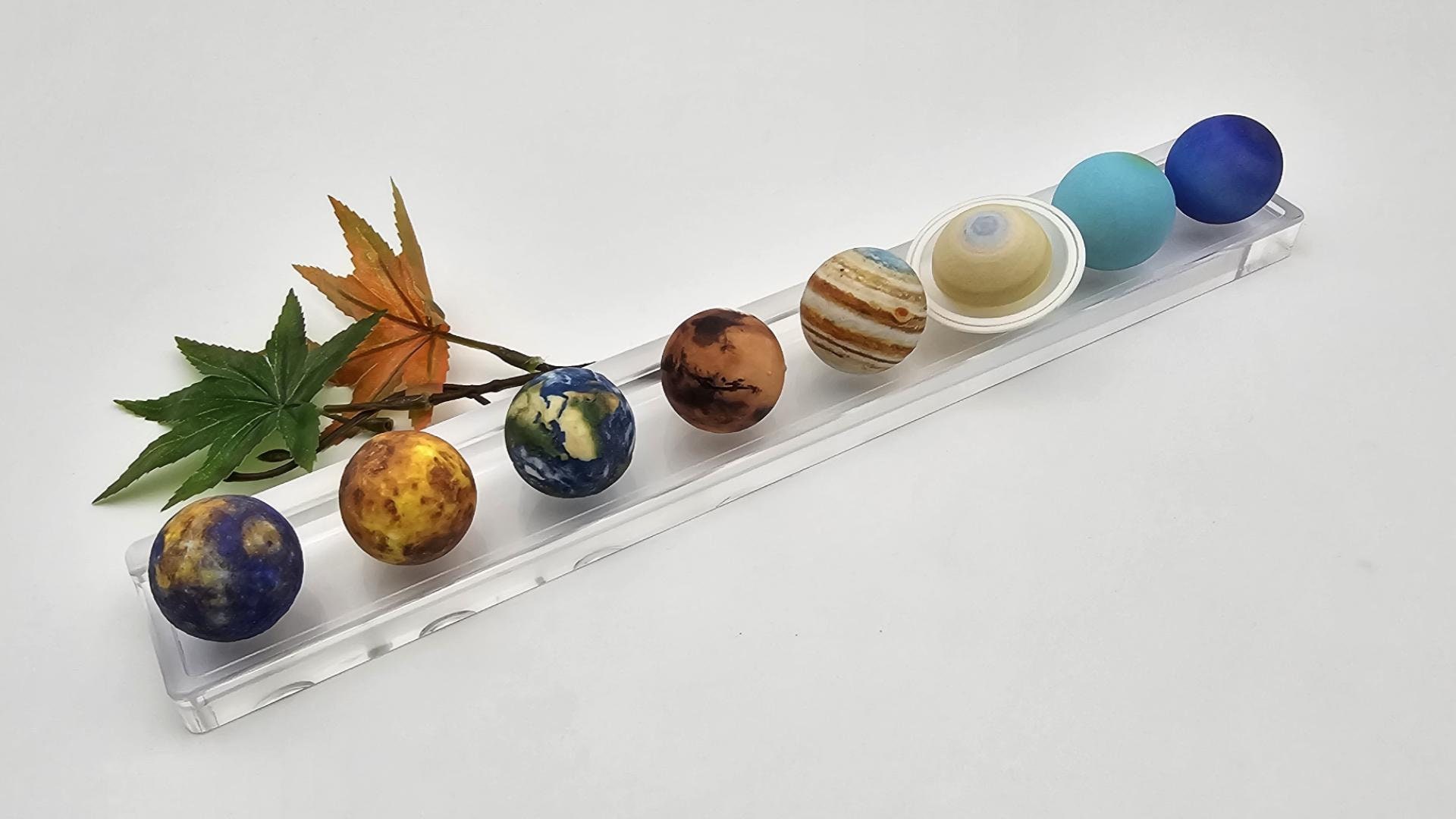 Custom 3D Printed Solar System Set 8 Planet Models, Astronomy Decor, Science Gift, Unique Home ...