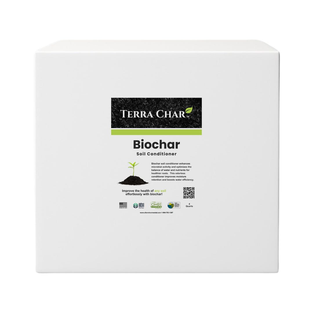 Terra Char™ Premium Biochar Organic Soil Conditioner for Indoor ...