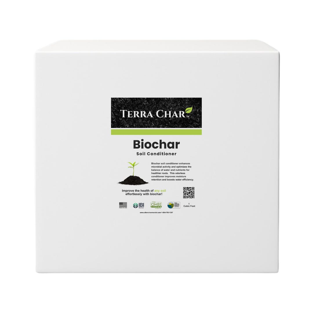 Terra Char™ Premium Biochar Organic Soil Conditioner for Indoor ...