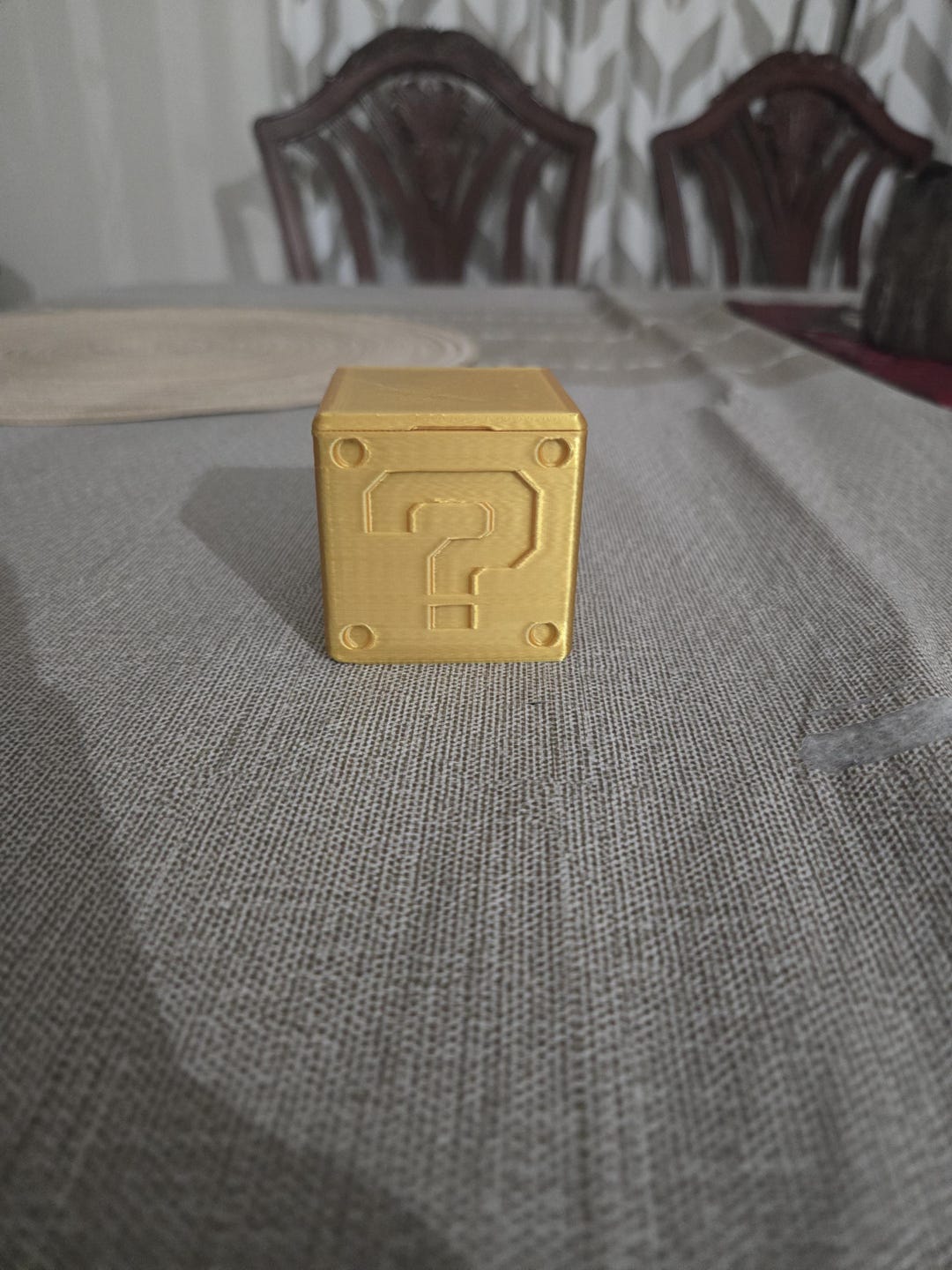 Question Mark Box Game Holder - Etsy