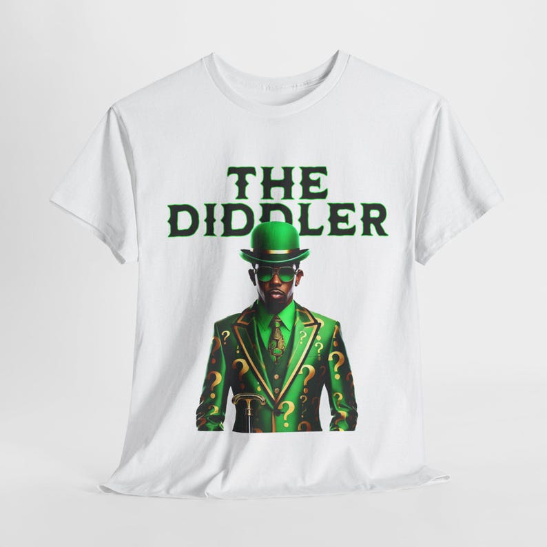 Diddy Funny the Diddler Meme Shirt, P Diddy Goes to Prison Humor, the ...