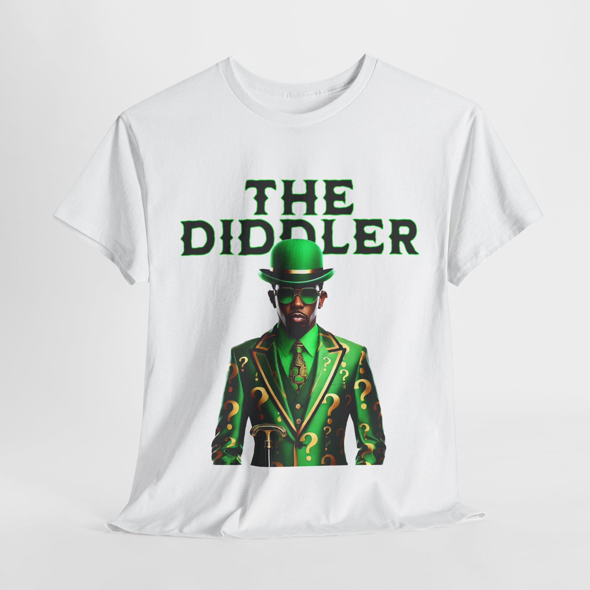 Diddy Funny the Diddler Meme Shirt, P Diddy Goes to Prison Humor, the ...