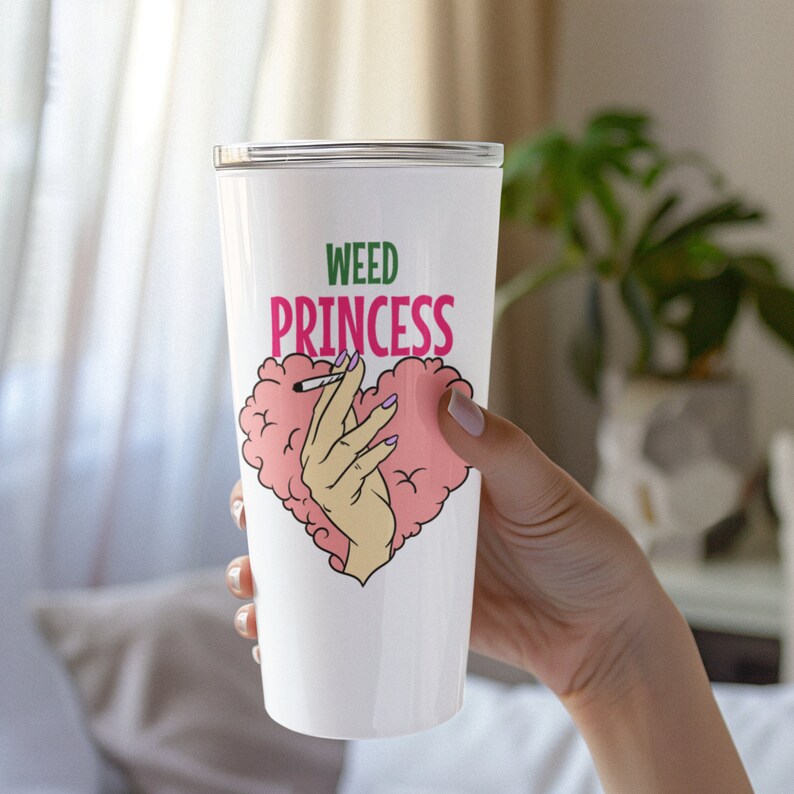 Weed Princess Stoner Pot Head Weed Ringneck Tumbler, 20oz - Etsy