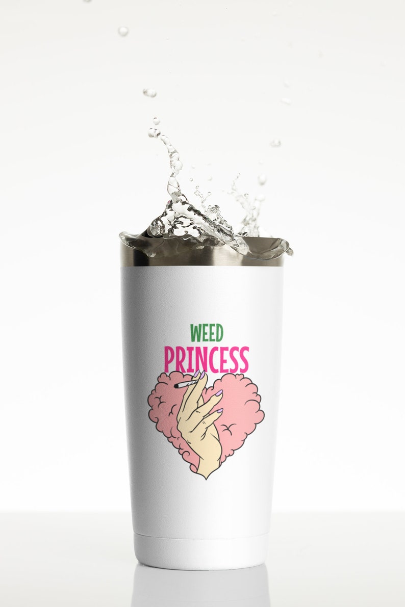 Weed Princess Stoner Pot Head Weed Ringneck Tumbler, 20oz - Etsy