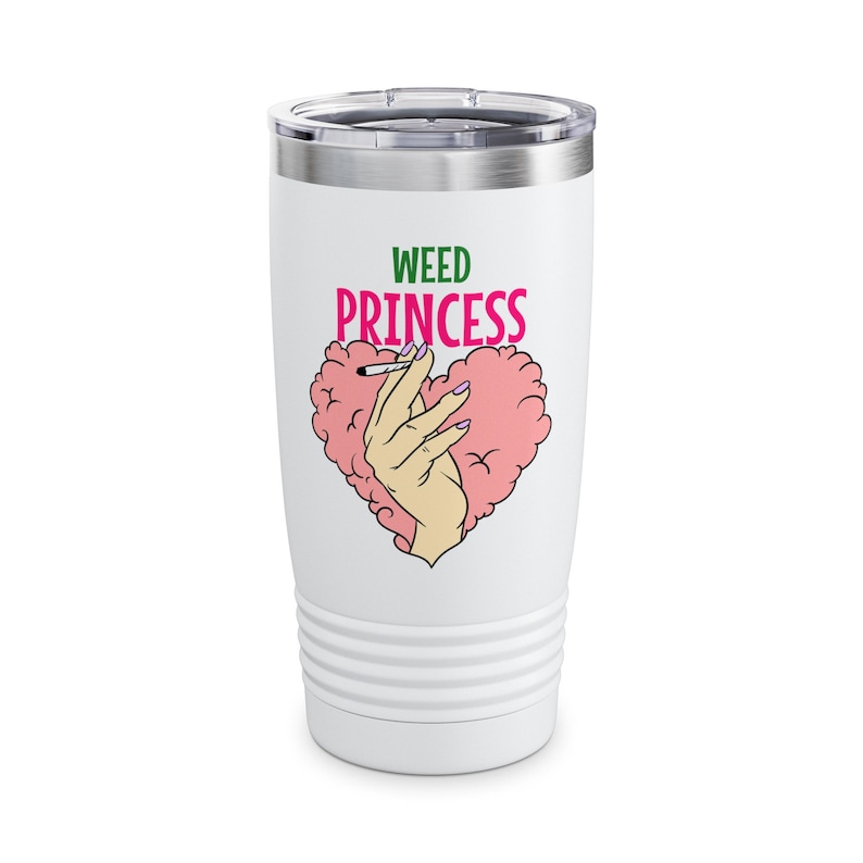 Weed Princess Stoner Pot Head Weed Ringneck Tumbler, 20oz - Etsy