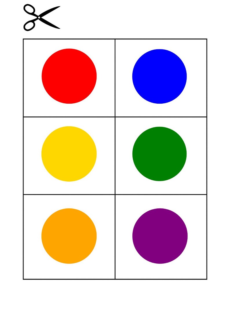 Printable Color Bingo Game for Kids | Preschool and Kindergarten ...