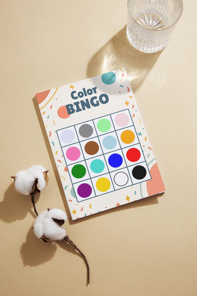 Printable Color Bingo Game for Kids | Preschool and Kindergarten ...