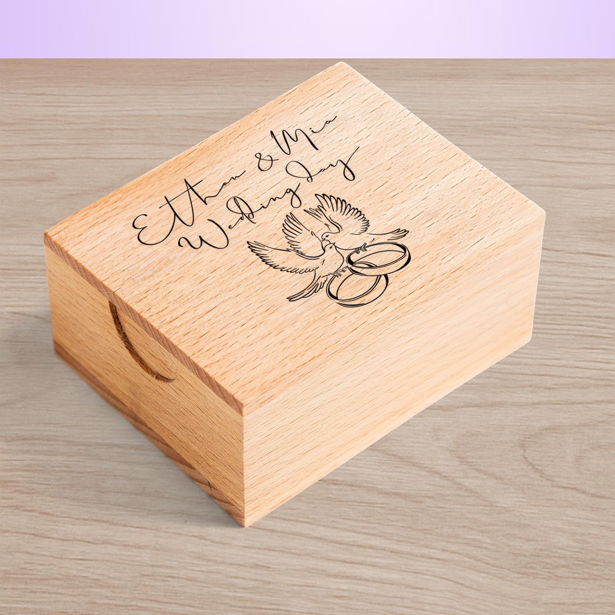 Pull Out Photo Box: Handmade Accordion Memory Box for Wedding Custom ...