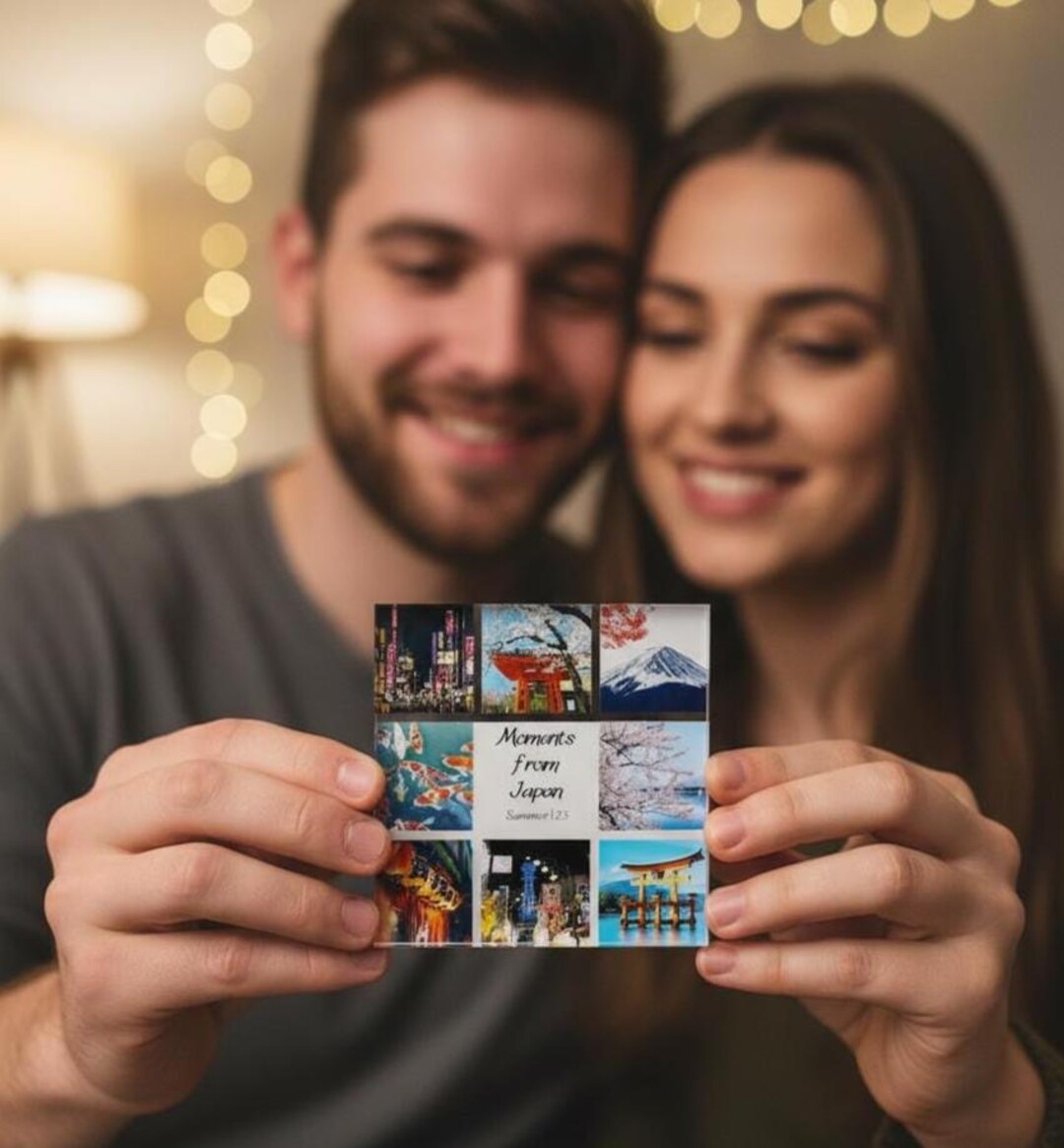 Photo Collage: Custom Travel Collage Frame for Memory Gift and Keepsake ...