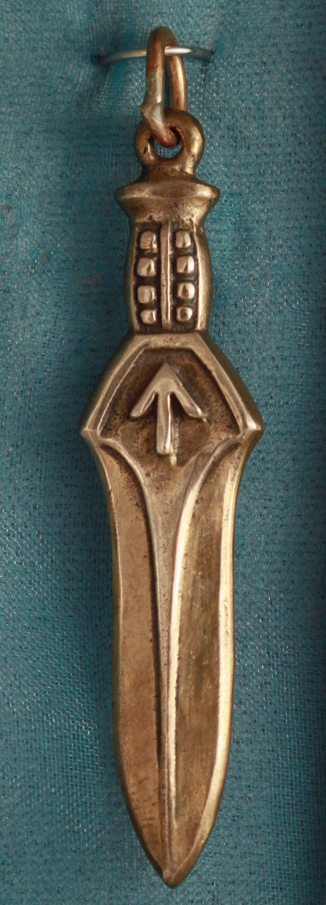 Medieval Dagger Sword With Tir Tyr the Victory Rune Bronze | Etsy