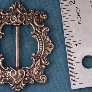 Bronze Victorian Gothic Ornate Steampunk Buckle Accessory - Etsy