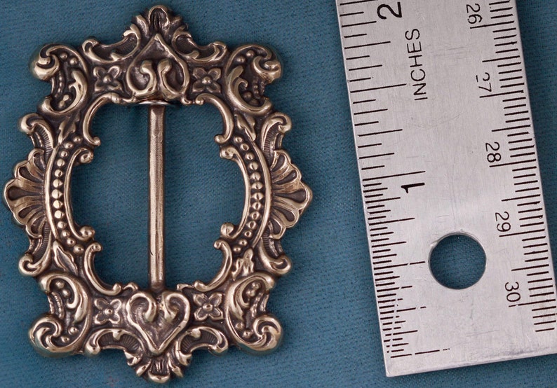 Bronze Victorian Gothic Ornate Steampunk Buckle Accessory - Etsy