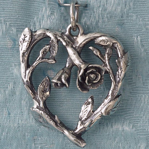 Sterling Silver Pendant - Etsy